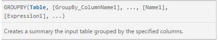 Power Bi Groupby Dax Syntax Examples How To Use