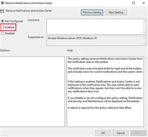 How To Turn Off The Windows 10 Action Center Technipages