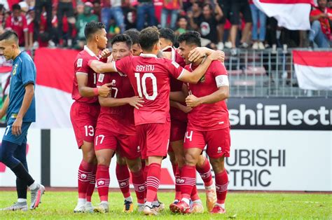 Indonesia Menang Telak 7 0 Atas Brunei Seremoniaid