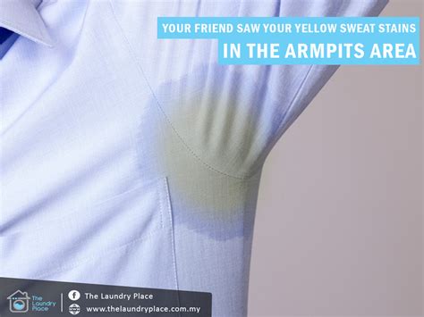 How To Get Rid Of Yellow Armpits Sweat Stains On The Shirt