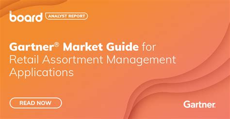 Gartner® Market Guide For Retail Assortment Management Applications