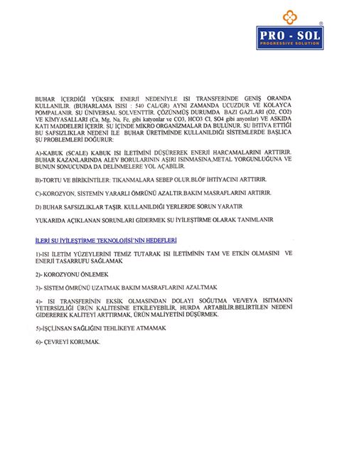Pro Sol Kimyasal Temizlik Hijyen Bakım Ürünleri Üretim