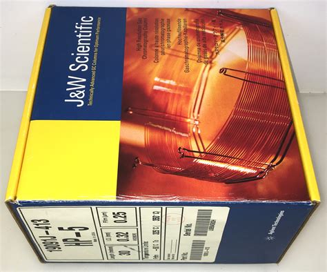 New Open Box Agilent Hp 5 19019j 413 Capillary Column 30m X 032mm X