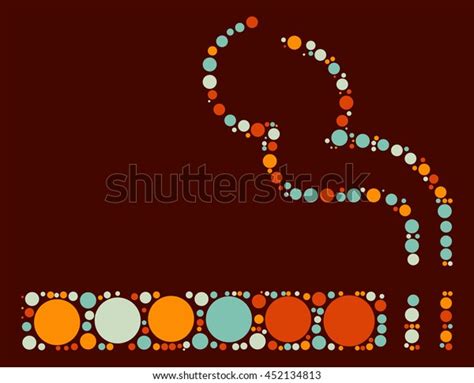 Smoke Shape Vector Design By Color Stock Vector Royalty Free