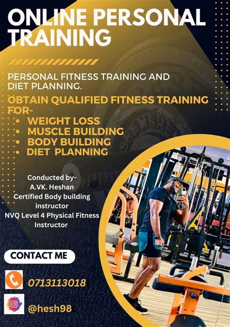 Kavishka Heshan On Linkedin Online Personal Training For Everyone