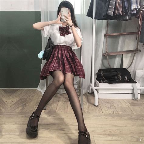 【現貨免運】【限時下殺】偽娘女裝大佬服飾胖mm大尺碼學姐制服套裝日系學院風學生班服襯衫夏季百褶裙沙華格裙 蝦皮購物