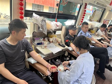 南平高速交警支队开展无偿献血志愿服务活动 志愿服务 南平文明之光