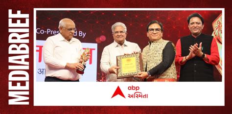 ABP Asmita Hosts 5th Edition Of Asmita Sanman Puraskar 2023 MediaBrief