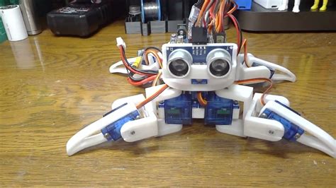 【arduino】4 Legged Walking Robot Bluetooth Modulehc 06 Test Youtube