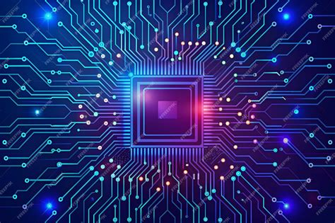 Premium Photo Ai Technology Microchip Background Digital Transformation Concept