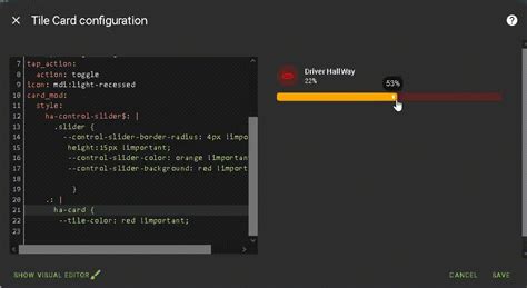 Card Mod For Tile Card Icon And Tile Color Page 3 Frontend Home Assistant Community