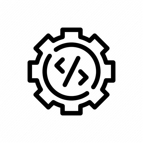 Gear Configuration Web Programming Setting Coding Icon Download On Iconfinder