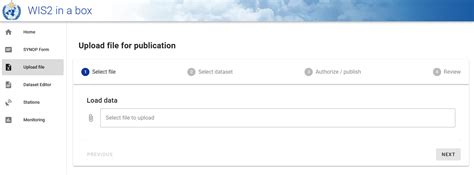 ingesting data for publication — wis2 in a box 1 1 0 documentation