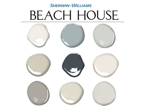 Sherwin Williams Beach House Color Scheme