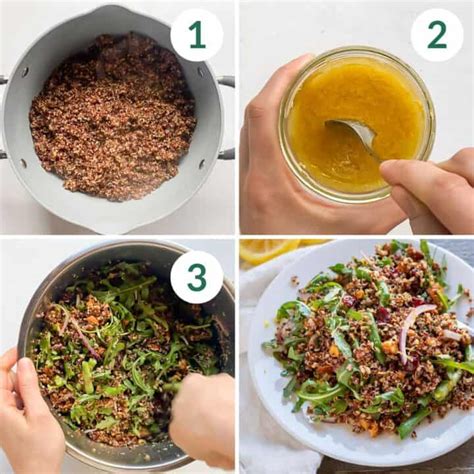 Zesty Arugula Quinoa Salad Vibrantly G Free