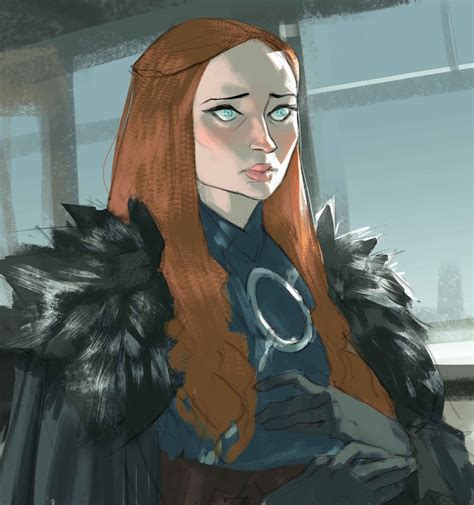 Sansa Stark A Song Of Ice And Fire And 1 More Drawn By Ramonnunez