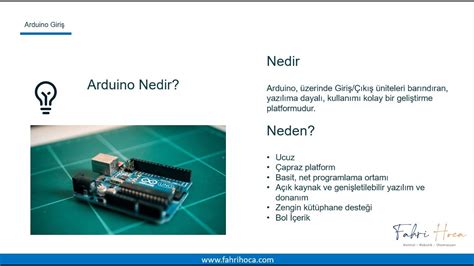 3 Arduino Nedir Neden Arduino Arduino Kart Çeşitleri Arduino Uno