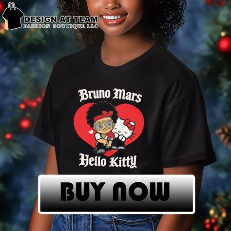 Hello Kitty X Bruno Mars The Romantic Tour 2026 Shirt Hoodie Sweater