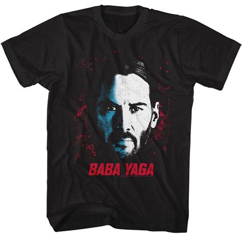 John Wick John Wick Face Of Baba Yaga T Shirt 439868 Rockabilia Merch