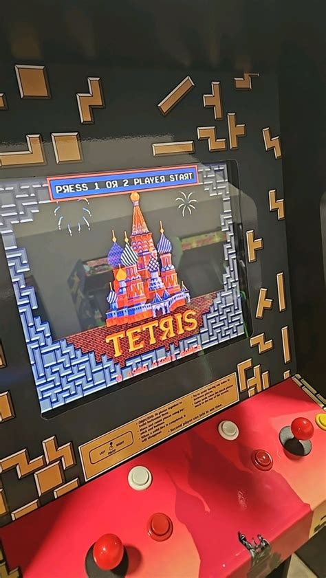 Tetris Upright Atari Style Cabinet New Build Arcade Game 4