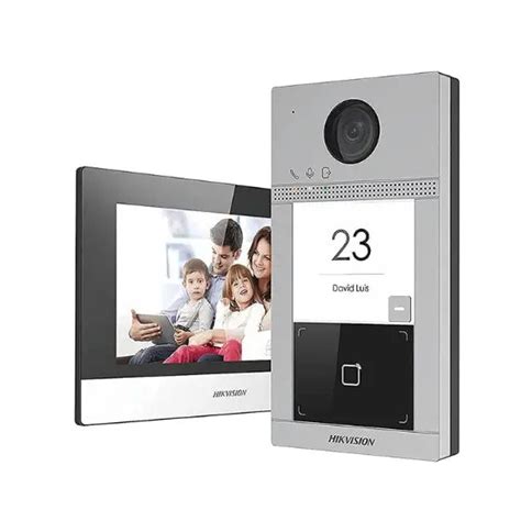 Hikvision Ip Video Intercom Security And Surveillance Kit Merac Dubai