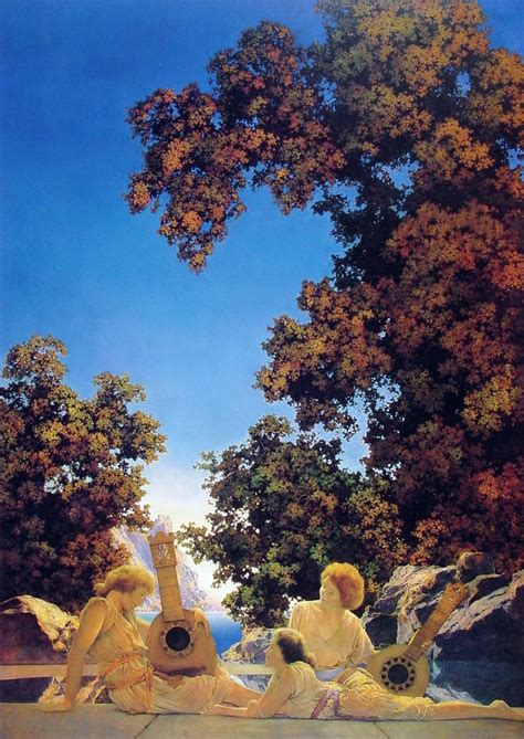 Daniels Farm Summer By Maxfield Parrish Artchive