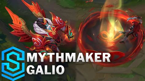Mythmaker Galio Skin Spotlight Pre Release PBE Preview League Of