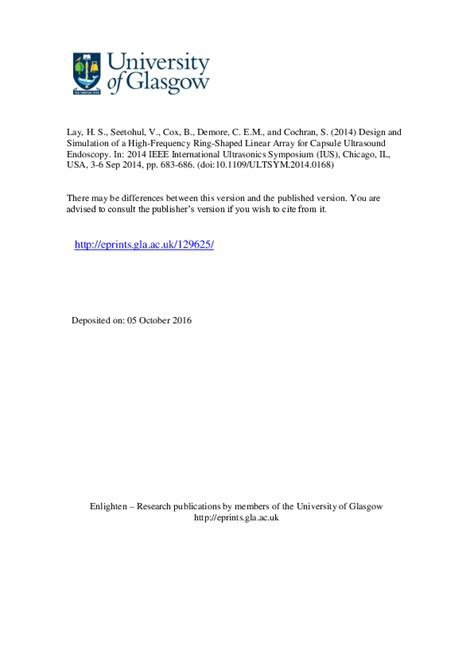Pdf Design And Simulation Of A High Frequency Ring Shaped Linear