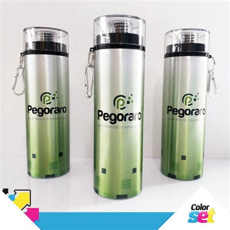 Garrafa Squeeze De Alumínio Personalizada ml Elo