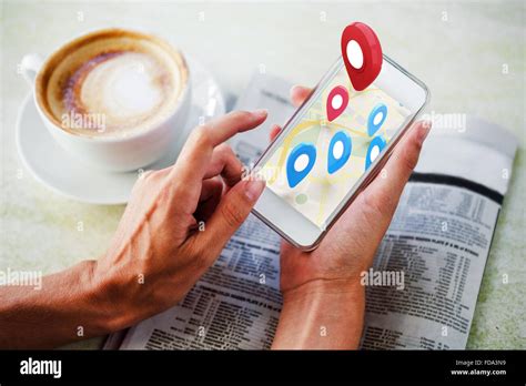 Red Map Marker Hi Res Stock Photography And Images Alamy