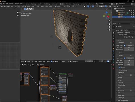 Material Not Showing Correctly On Wall Factory Object Rblenderhelp