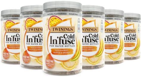 TWININGS COLD INFUSE Passionfruit Mango And Orange New Improved Taste