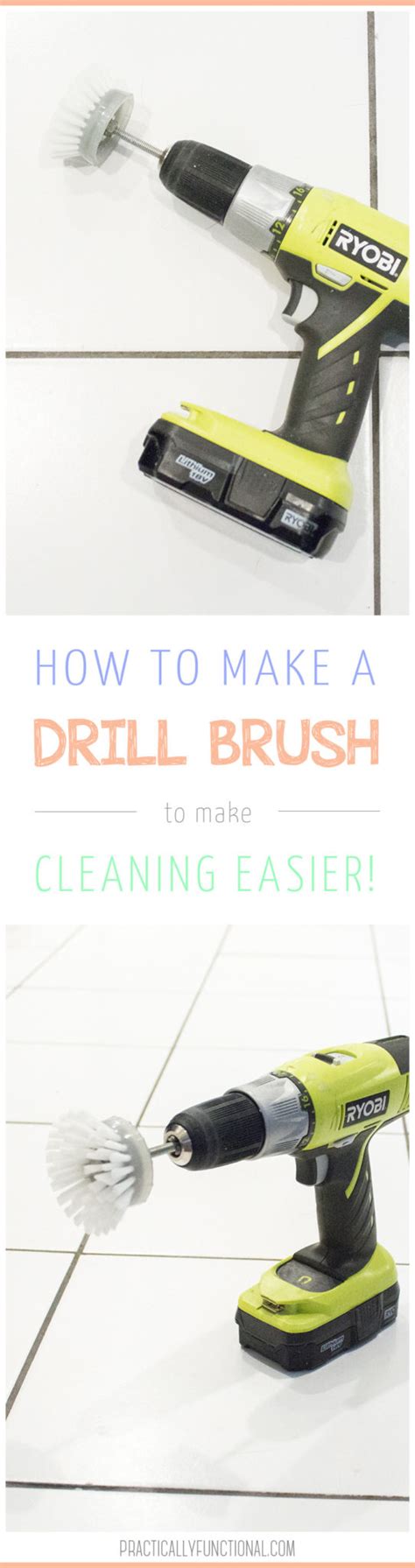 How To Make A Scrub Brush For Your Drill Practically Functional