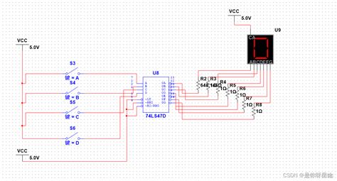 M0架构仿真七段数码管 七段数码管multisimjkfox的技术博客51cto博客