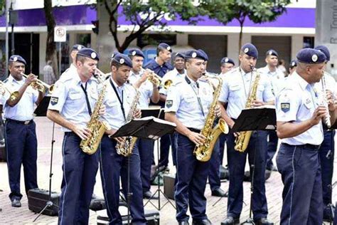 Banda Da Guarda Municipal Celebra 10 Anos Em Bh Cultura