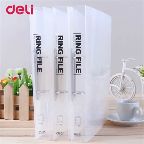 Deli 5381 A4 Folder A4 Binder D 2 Holes Punched Hole Office File