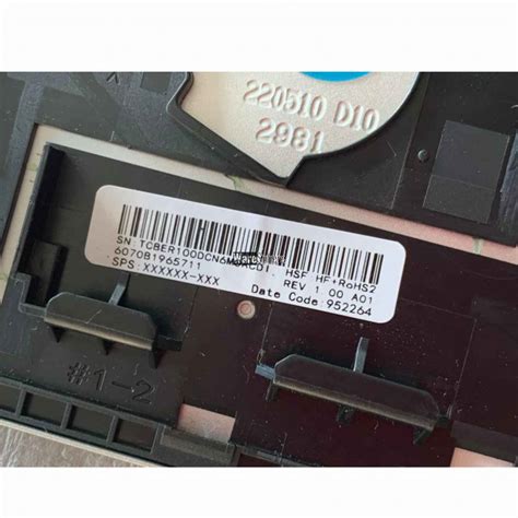 Top Cover Upper Case For Hp Elitebook G Uma N B Silver