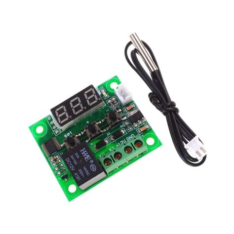 W Digital Temperature Controller Thermostat Module With Display And Waterproof Temperature