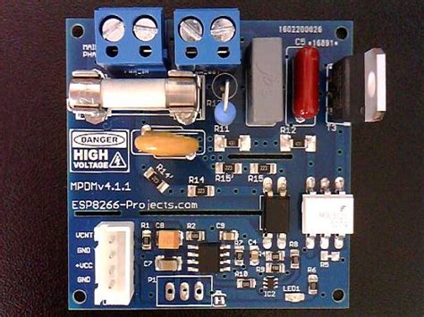 ESP Projects MPDMv Universal AC MAINS Dimmer