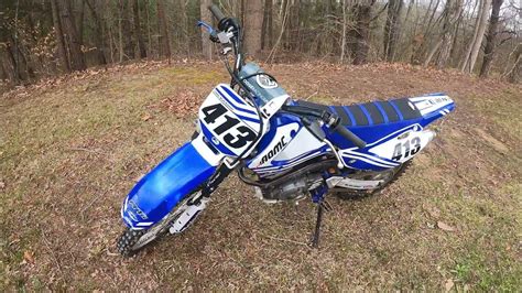 Cade Blackshires Yamaha Ttr 125 Build Youtube