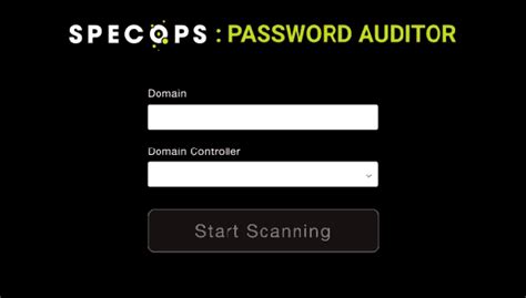 specops password auditor réalise un audit complet et gratuit de l