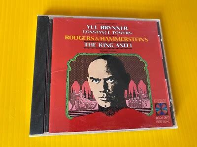 The King And I Yul Brynner Constance Towers 1977 Rca Red Seal Cd Broadway