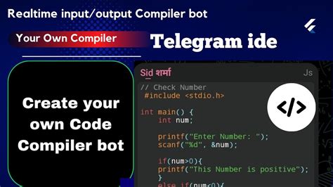 How To Create Our Own Code Compiler Bot In Telegram Run Any Codes 😎