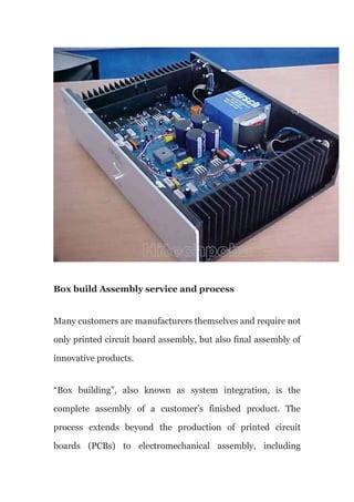 PCB Box Build Assembly Hitech Circuits PDF