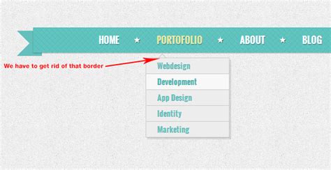 create a retro navigation menu with css3