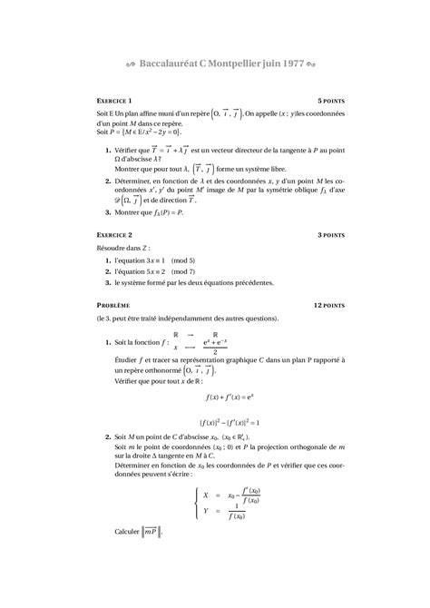 Exercices Algèbre 1 Exercices Algèbre Linéaire Docsity