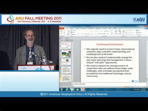Free Video The Evolution Of Water Management Paradigms 2011 Agu Fall