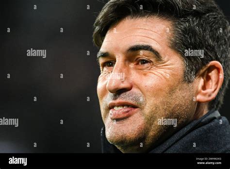 Paulo FONSECA Of Lille During The French Championship Ligue 1 Football