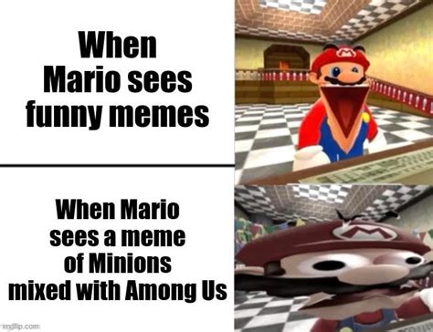 Smg4 Mario Meme About Sussy Minions By Ssbrandon On Deviantart