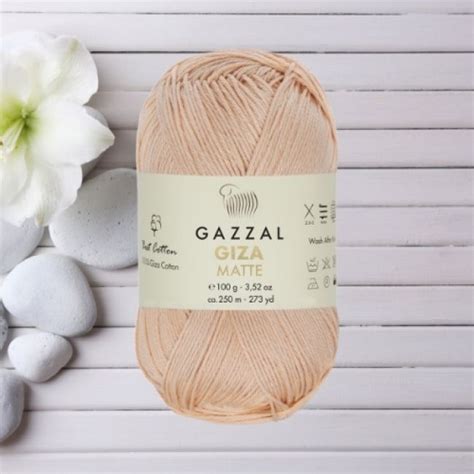 Пряжа Gazzal Giza matte купить по мелкооптовой цене